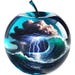 Stormy Ocean Apple Clipart: Lightning Art Printables (digital Download ...
