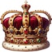 Velvet Royalty Crown Clipart Luxurious Velvet Crown Clipart Bundle 10 ...
