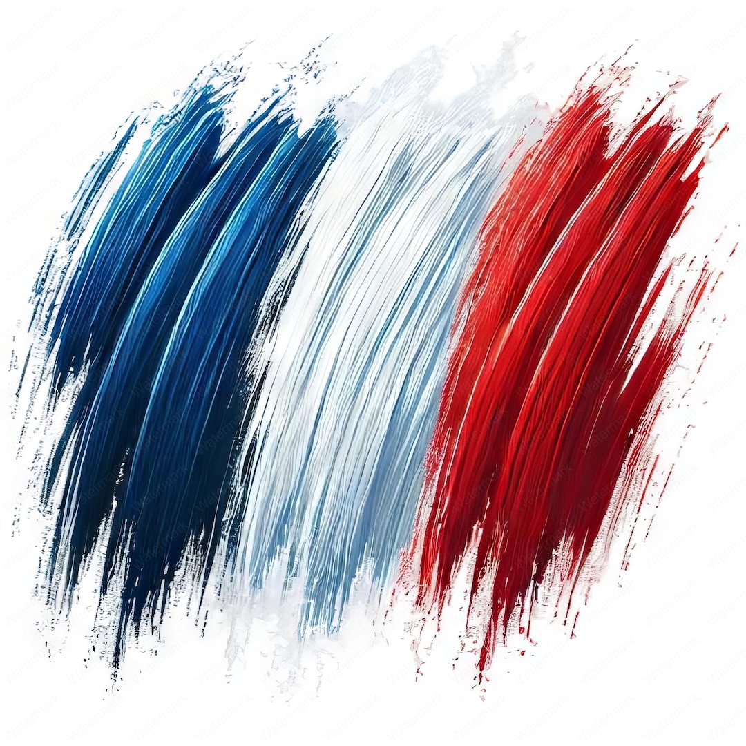 French Flag Clipart | Vibrant French Flag Clipart Bundle | 10 High ...