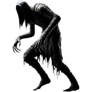 Boogeyman Clipart | Creepy Boogeyman Clipart Bundle | 10 High-quality ...