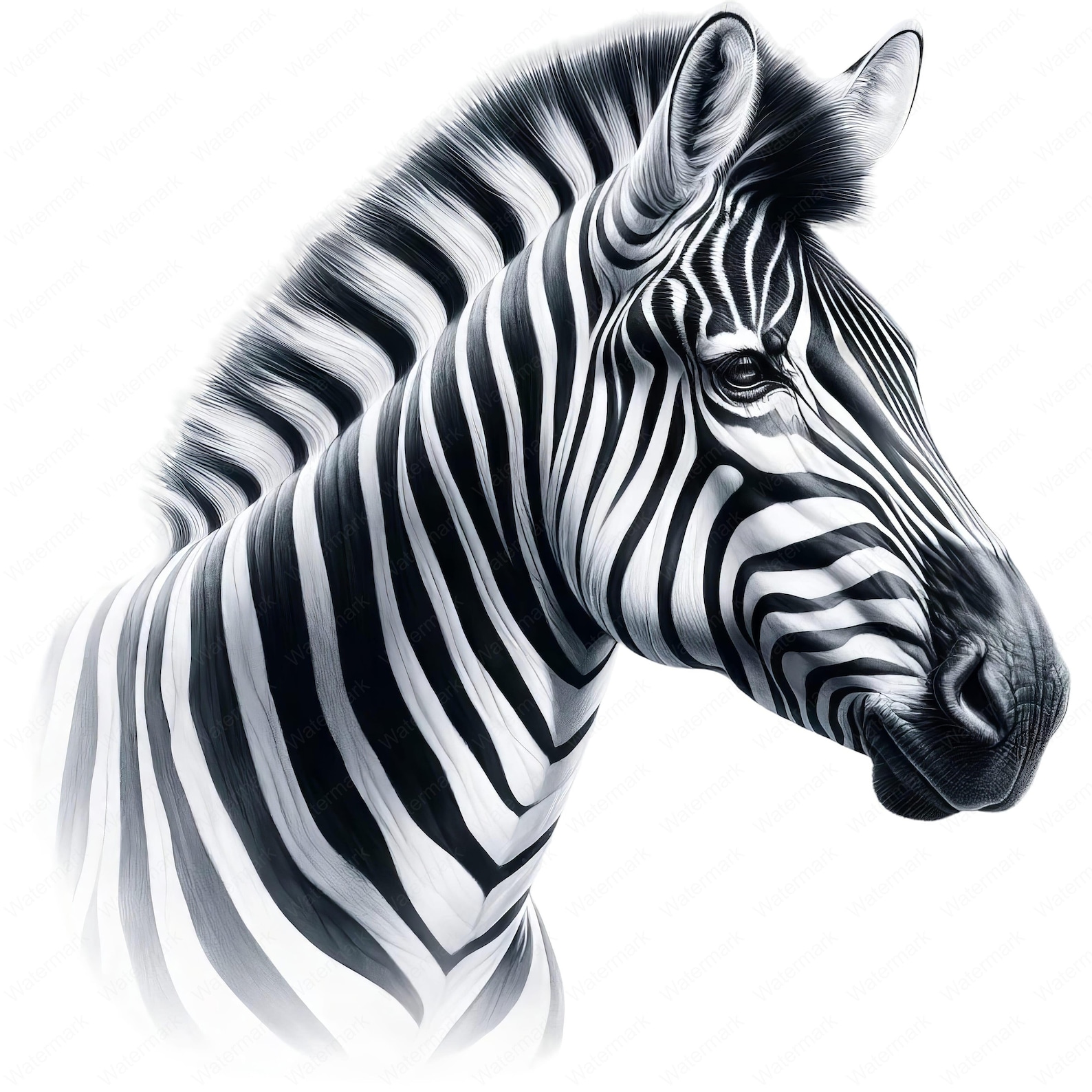 Zebra Clipart Bundle | Safari Animal Art, High-quality Designs (digital ...