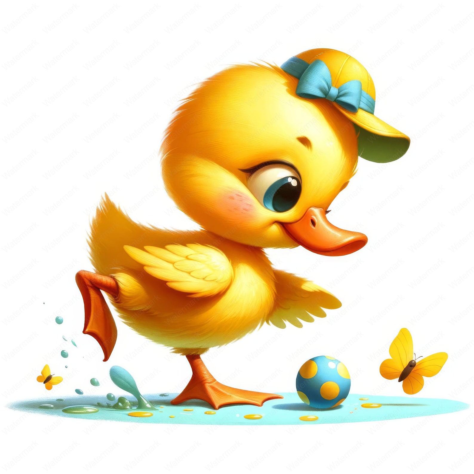Cute Duck Clipart Bundle | 10 High-quality Designs (digital Download ...
