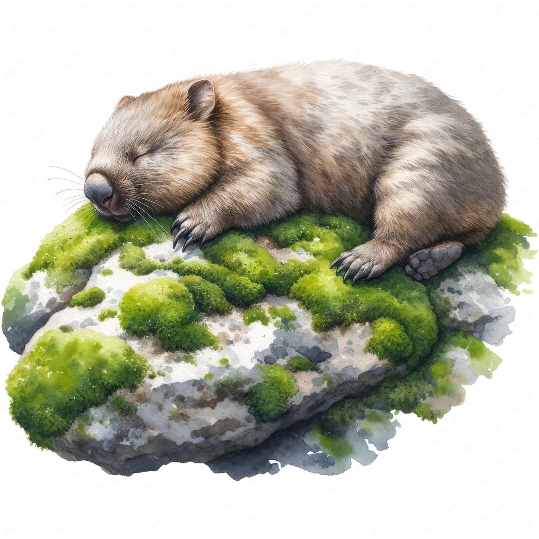 Wombat Clipart | Adorable Wombat Clipart Bundle | 10 High-quality ...