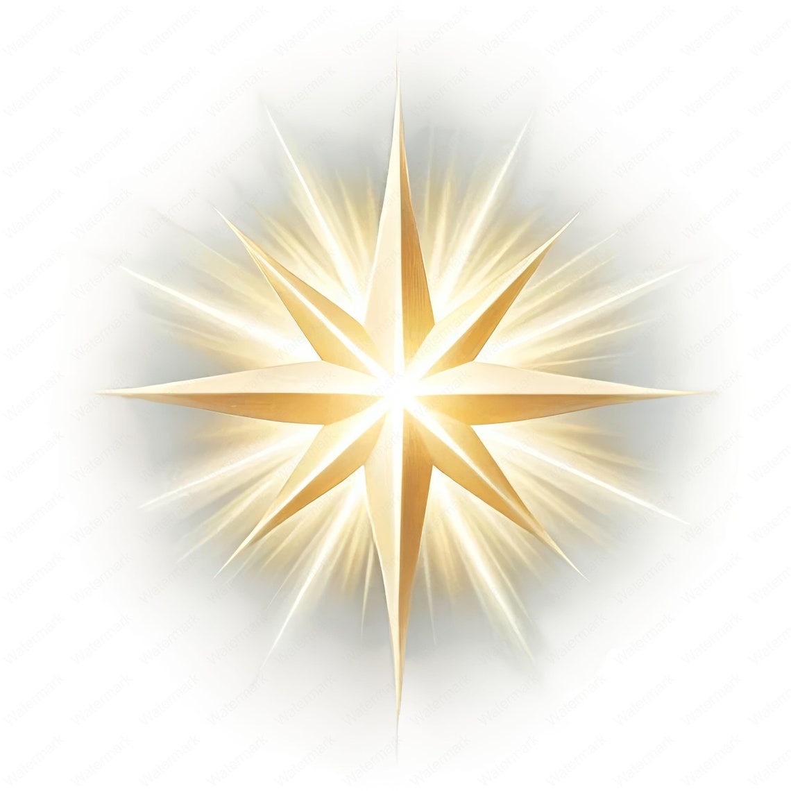 Radiant Star Clipart Bundle | Cosmic Art Printables (digital Download ...