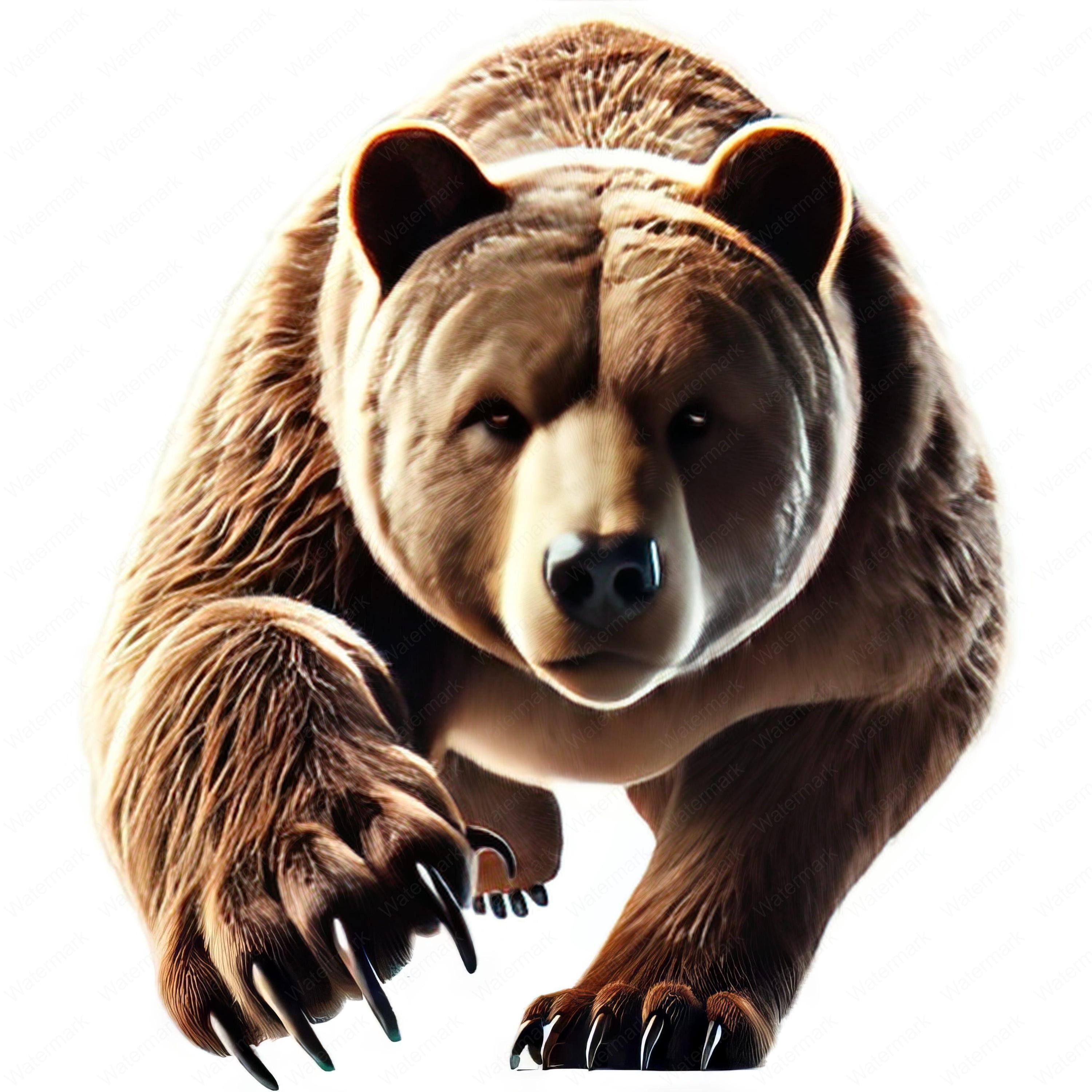 Bear Clipart | Fierce Bear Clipart Bundle | 10 High-quality Designs ...