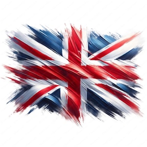 British Flag Clipart | Dynamic British Flag Clipart Bundle | 10 High ...