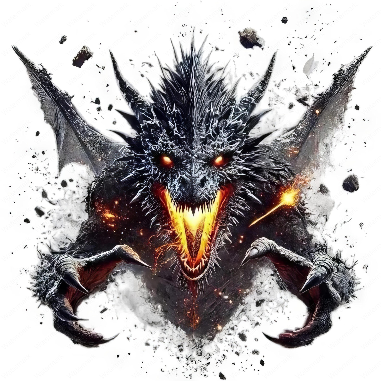 Dynamic Dragon Clipart Bundle: 10 Fantasy Designs (commercial Use ...
