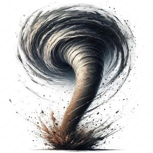 Tornado Clipart Bundle | Dynamic Weather Art (digital Download) - Etsy