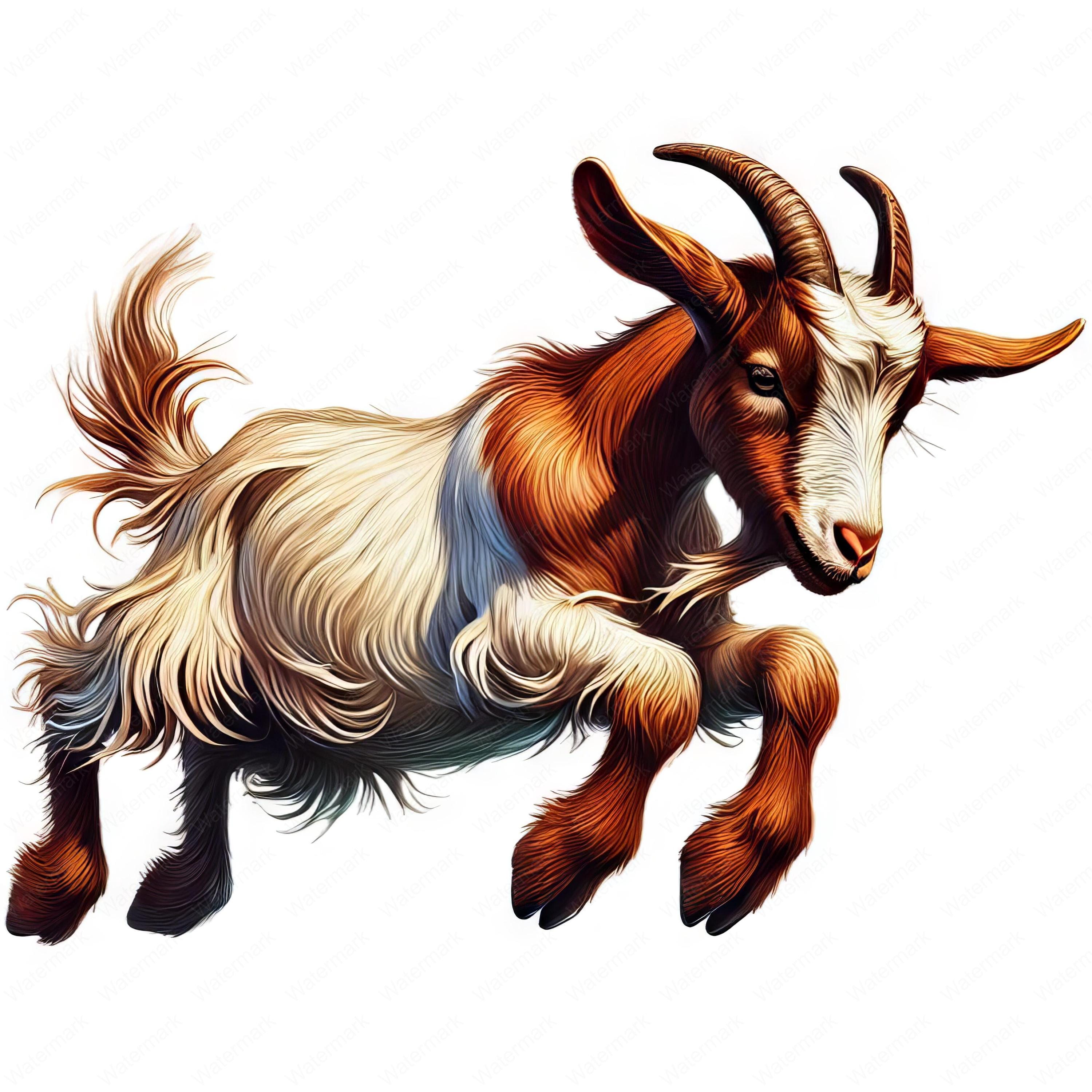 Rustic Goat Clipart Bundle: Farm Animal Designs (digital Download) - Etsy