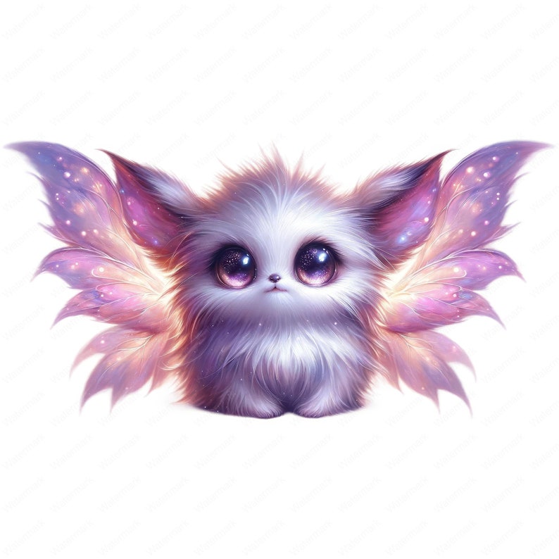 Fairy Cat Clipart Bundle | 10 Fantasy Art Designs (digital Download) - Etsy