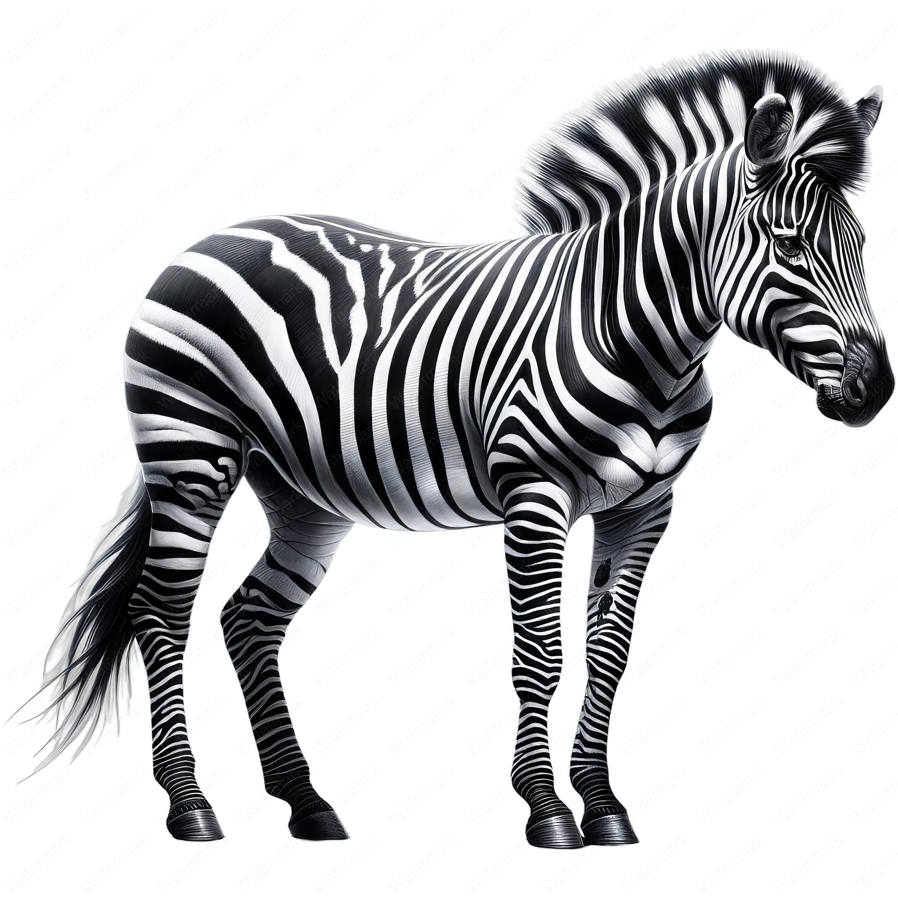 Zebra Clipart Bundle | Safari Animal Art, High-quality Designs (digital ...