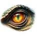T-rex Eye Clipart Intense T-rex Eye Clipart Bundle 10 High-quality ...
