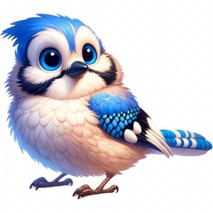 Cute Jay Clipart | Funny Jay Bird Clipart Bundle | 10 High-quality ...