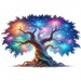 Enchanted Magic Tree Clipart Bundle: Fantasy Art Printables (digital ...