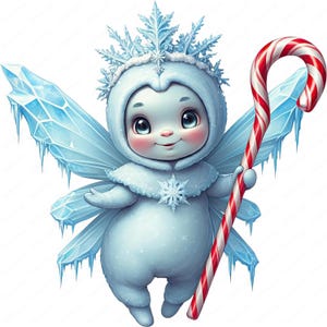 Snowflake Sprite Clipart | Winter Sprite Clipart Bundle | 10 High ...