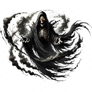 Dark Fantasy Lich Clipart Bundle: Gothic Art Designs (digital Download ...