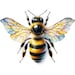 Bee Clipart Vibrant Bee Clipart Bundle 10 High-quality Designs Insect ...