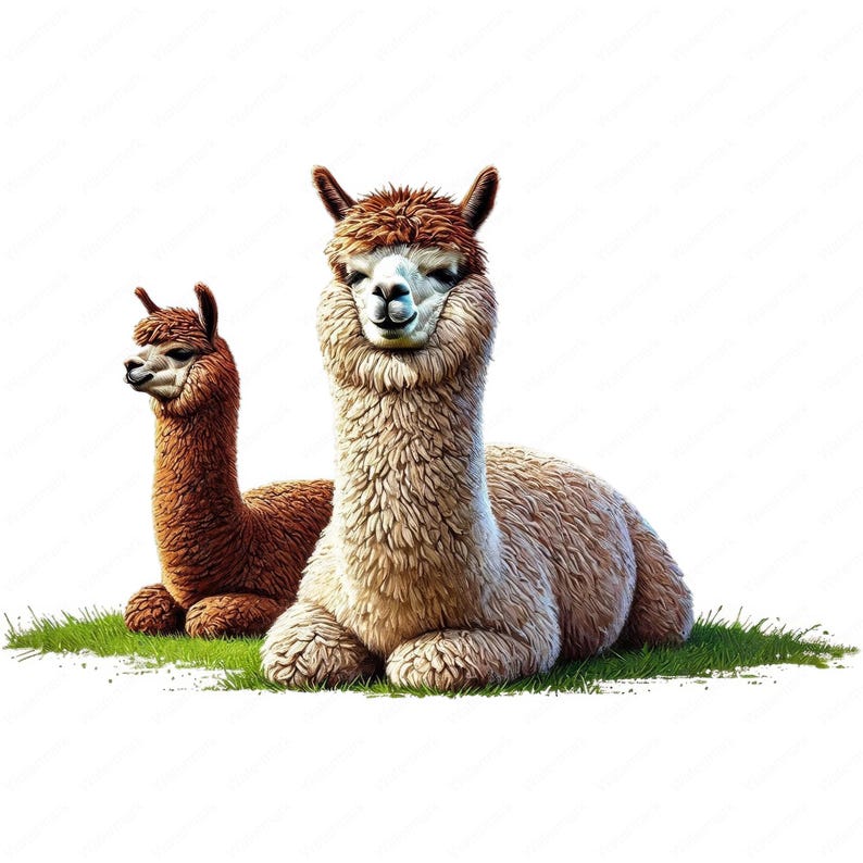 Rustic Farm Alpaca Clipart Bundle: Country Art (digital Download) - Etsy