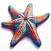 Starfish Clipart Colorful Starfish Clipart Bundle 10 High-quality ...