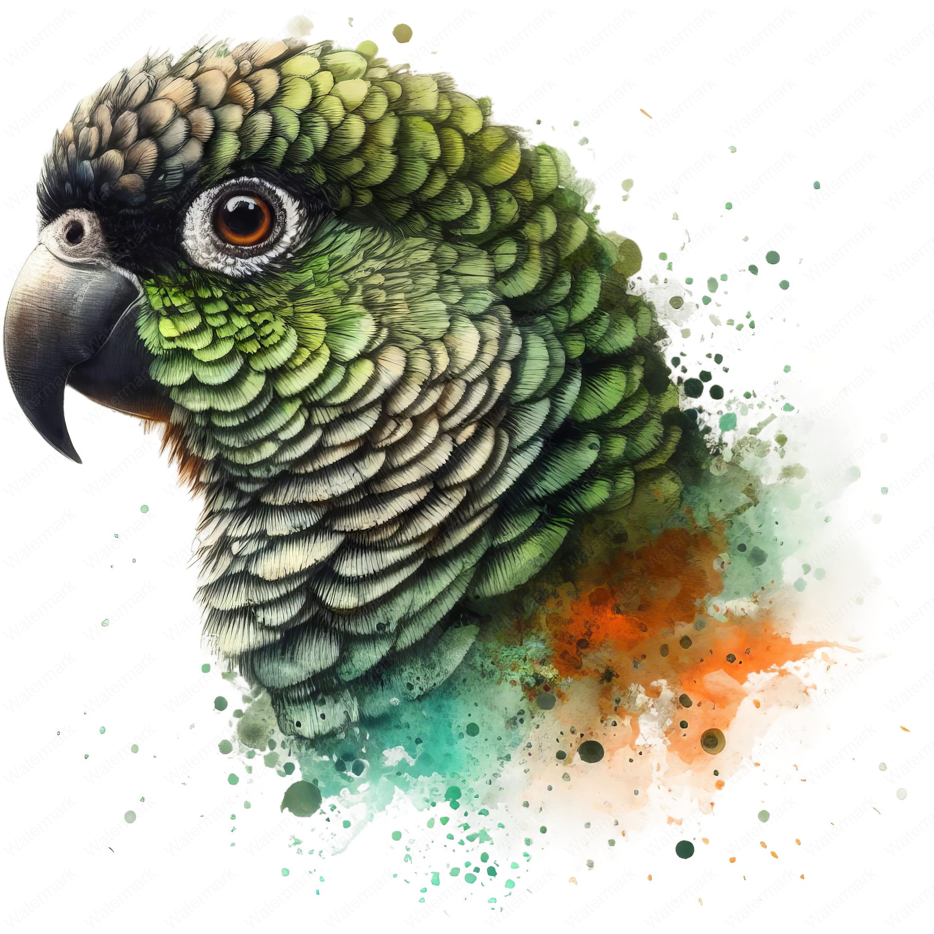 Vibrant Conure Clipart Bundle: Tropical Bird Art (digital Download) - Etsy