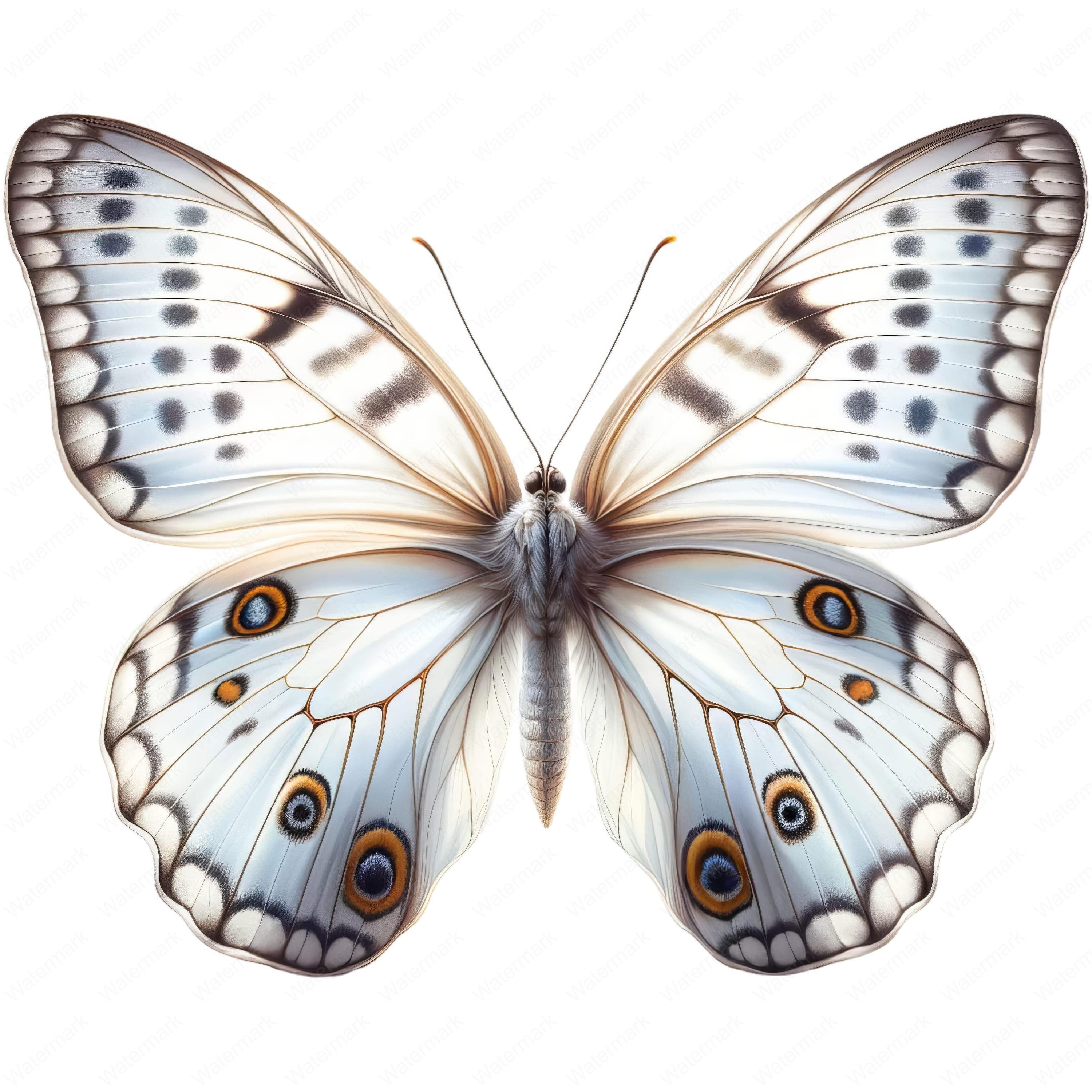 Vivid Butterfly Clipart Bundle | High-quality Insect Art (digital ...