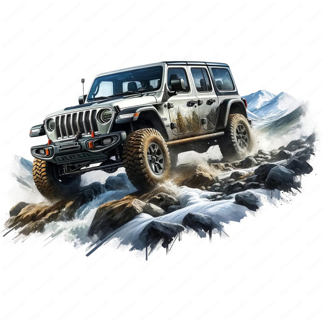 Off Road Vehicle Clipart Rugged Vehicle Clipart Bundle 10 High-quality ...