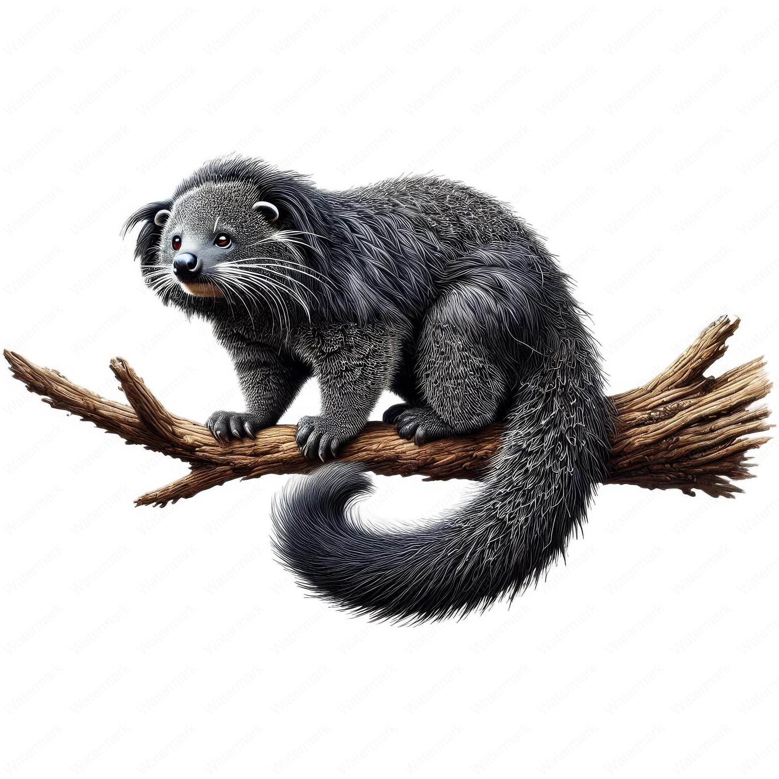 Adorable Binturong Clipart Bundle | Wildlife Art Printables (digital ...