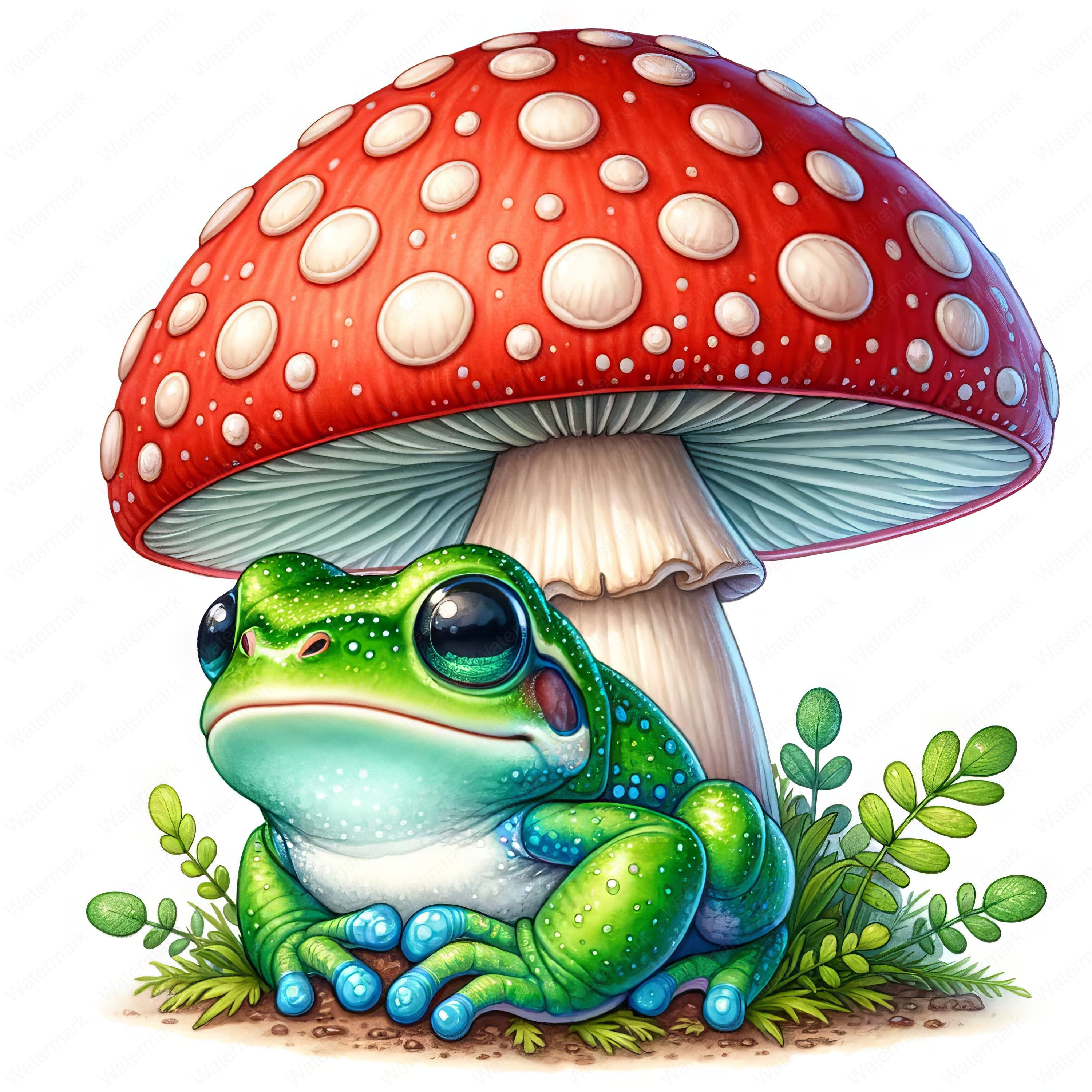 Cute Frog Clipart Bundle | Pond Life Art Printables (commercial Use) - Etsy