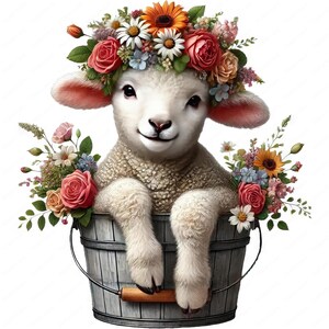 Farm Animals Clipart | Adorable Farm Animals Clipart Bundle | 10 High ...