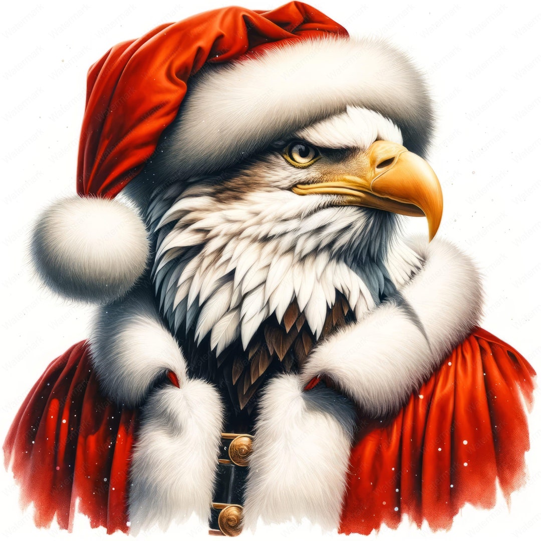 Secret Santa Clipart Santa Animal Clipart Bundle 01 10 High-quality ...