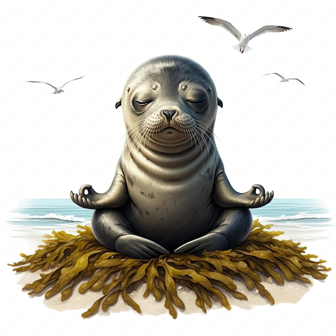 Zen Animal Clipart Adorable Zen Animal Clipart Bundle 10 High-quality ...