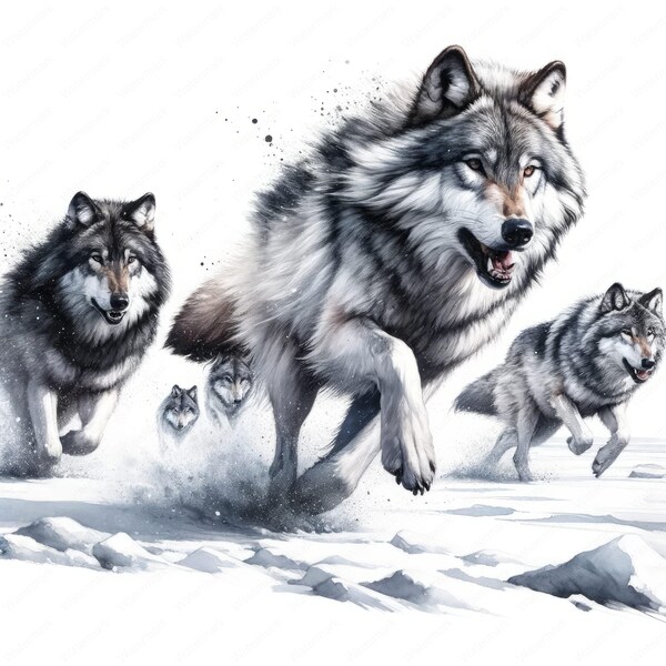 Wolf Pack - Etsy
