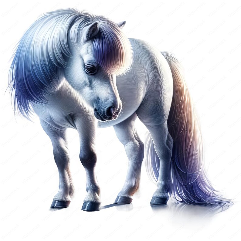 Adorable Pony Clipart Bundle | Equine Art (digital Download) - Etsy Canada
