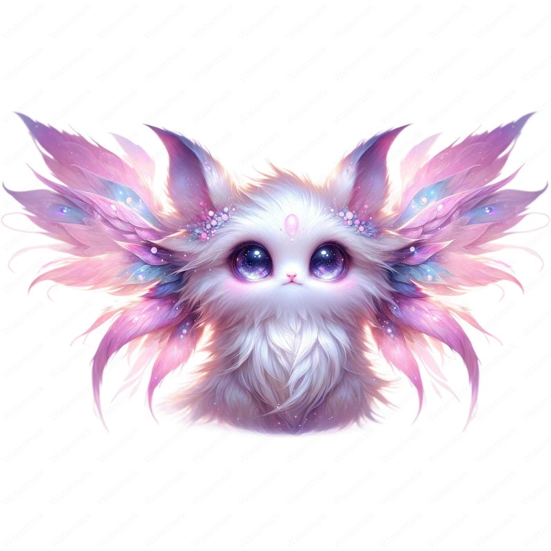 Fairy Cat Clipart Bundle | 10 Fantasy Art Designs (digital Download) - Etsy