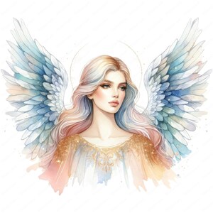 Angel Clipart | Heavenly Angel Clipart Bundle | 10 High-quality Designs ...