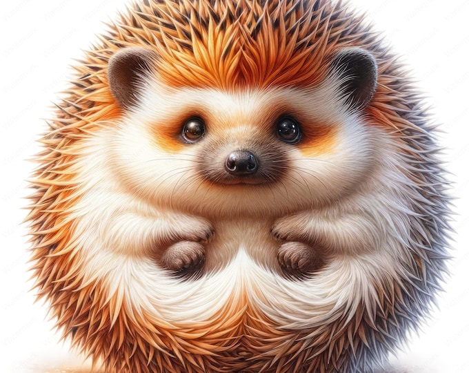 Autumn Hedgehog Clipart Bundle | Fall Woodland Animal Art (digital ...