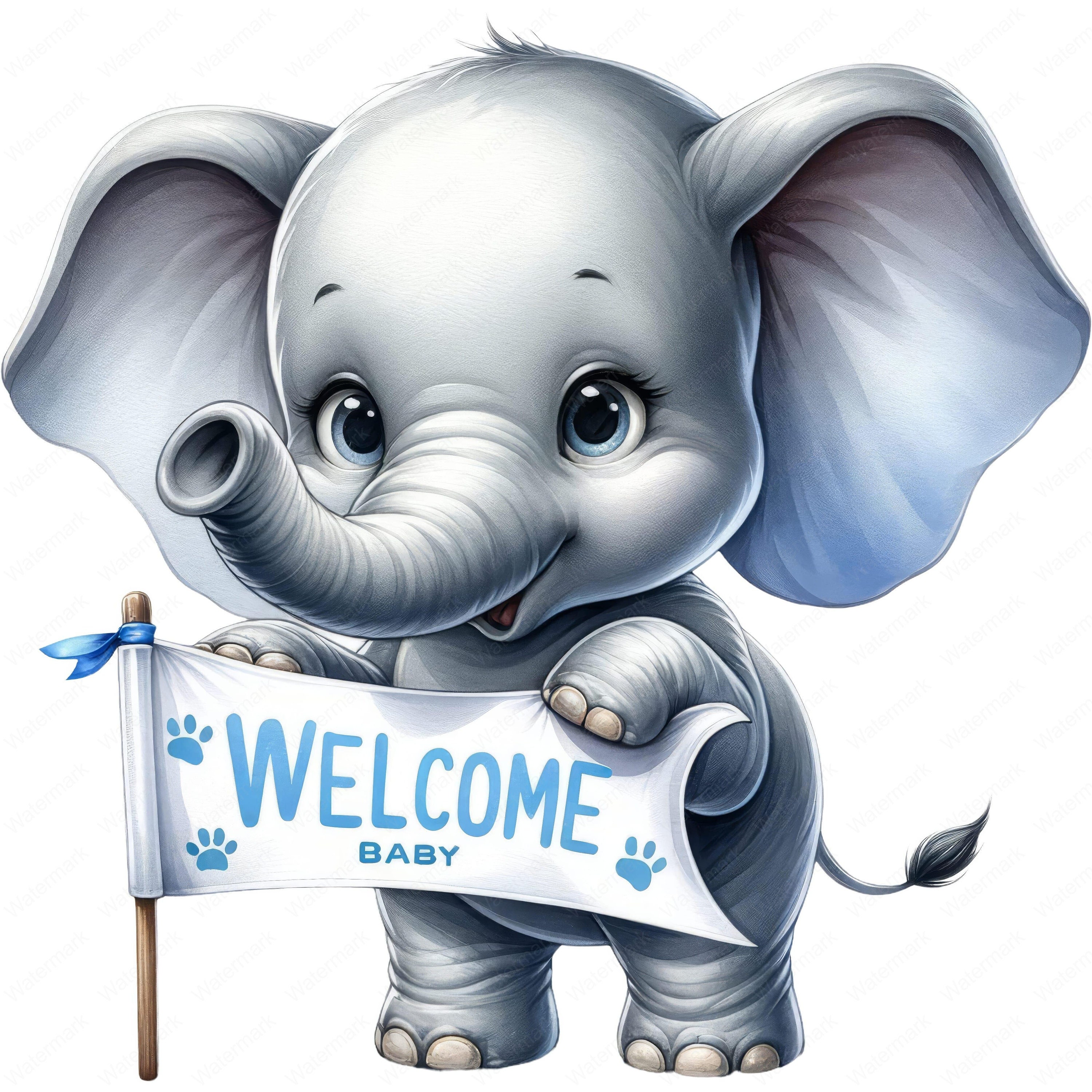 Welcome Baby Clipart Bundle | 10 Designs (digital Download) - Etsy
