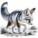 Cute Kit Fox Clipart Adorable Cute Kit Fox Clipart Bundle 10 High ...