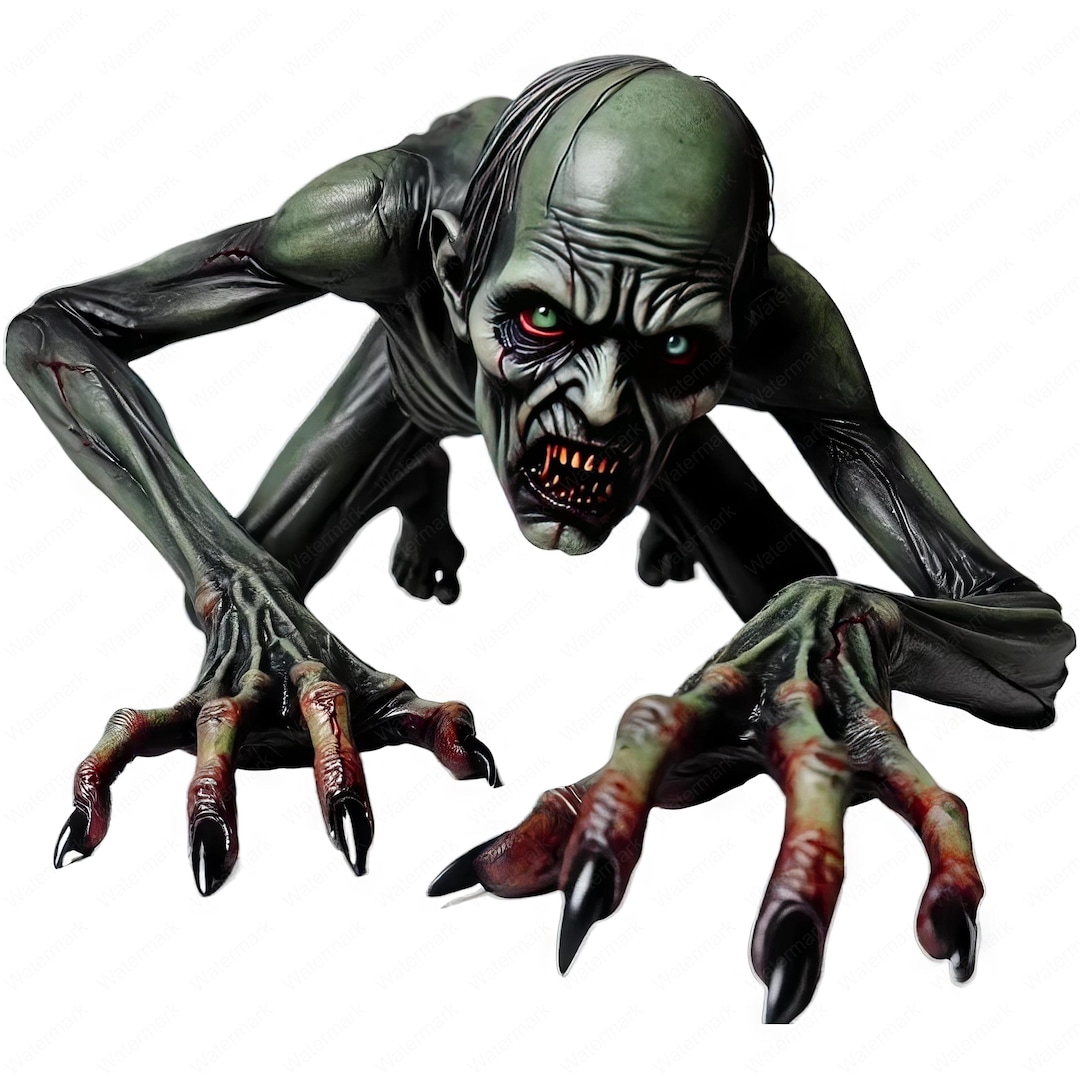 Ghoul Clipart | Terrifying Ghoul Clipart Bundle | 10 High-quality ...