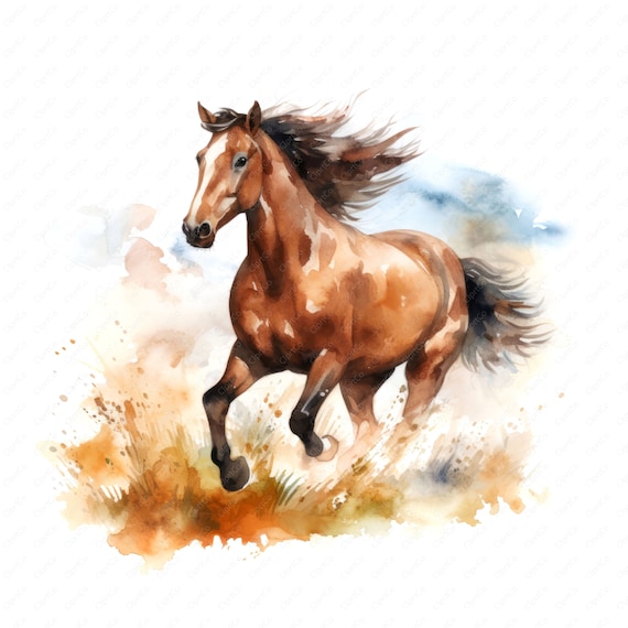 Galloping Horse Clipart