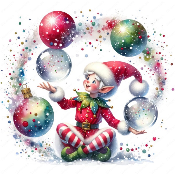 Elf Clipart - Etsy