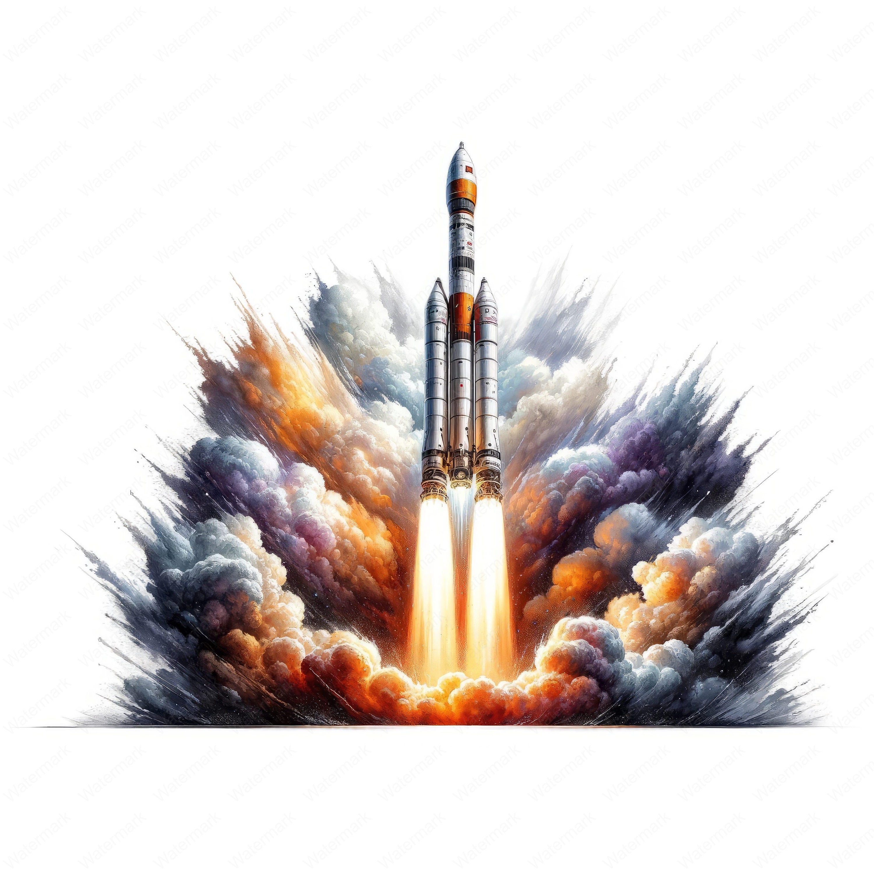 Rocket Clipart Bundle: 10 Space Theme Designs (digital Download) - Etsy