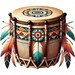 Native American Drum Clipart | Stunning Drum Clipart Bundle | 10 High ...