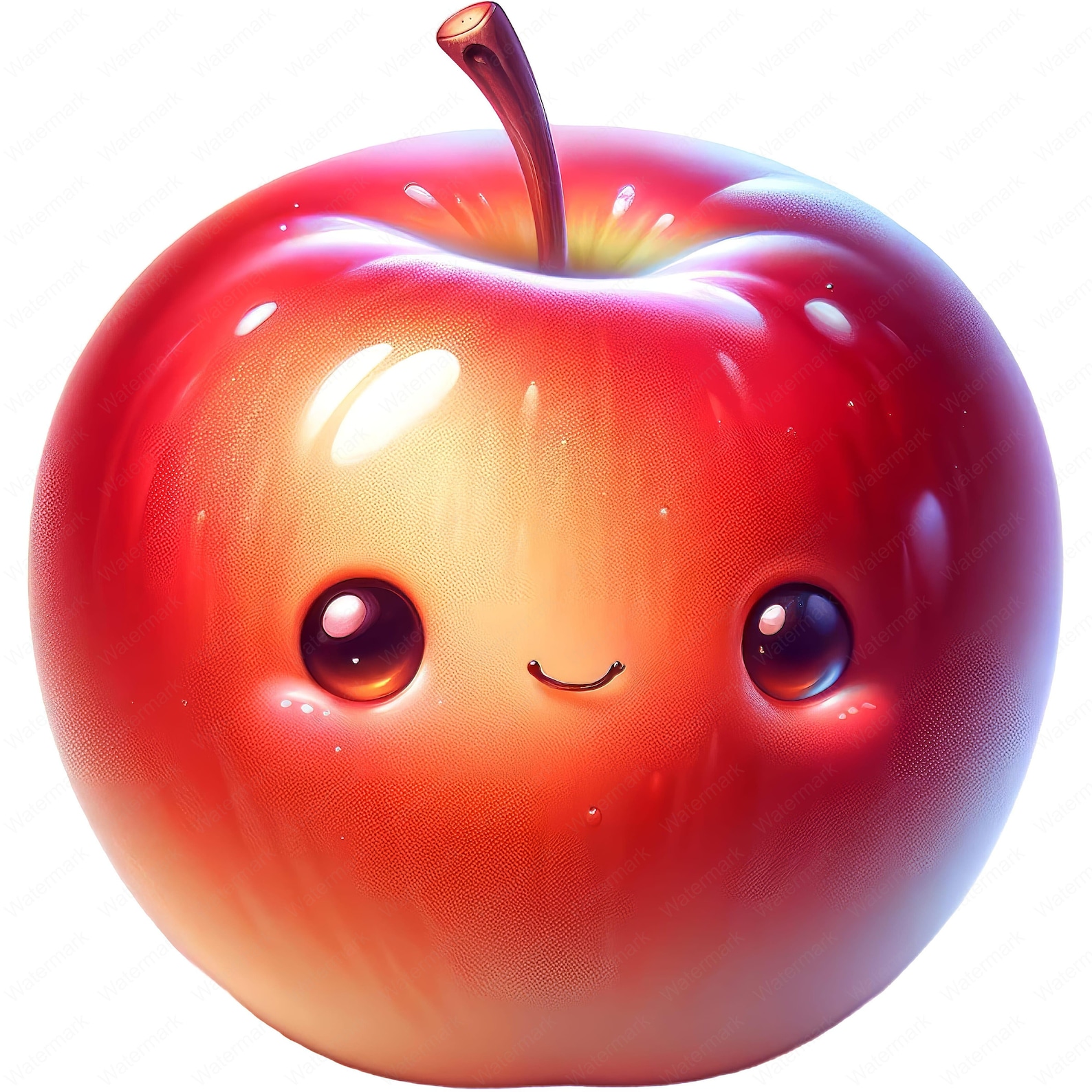 Cute Apple Clipart Bundle | Fruit Theme Art (digital Download) - Etsy
