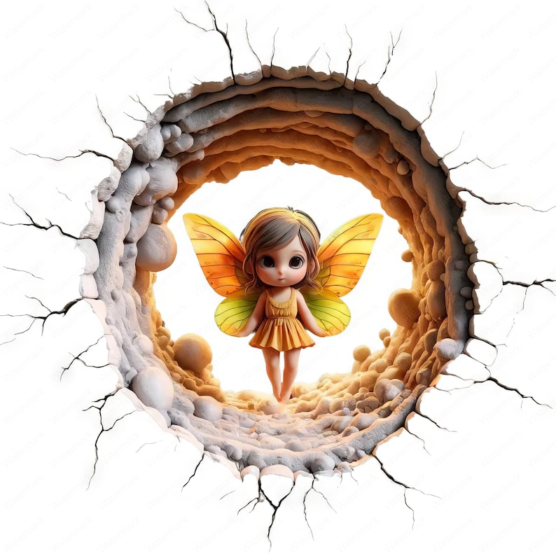 Cute Fairy Clipart Bundle | Fantasy Art Printables (digital Download ...