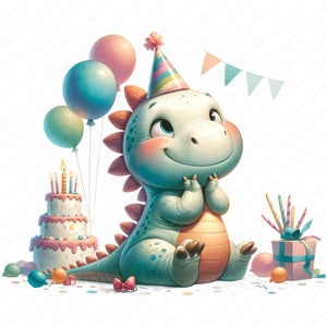 Cute Dinosaur Clipart | Adorable Dinosaur Clipart Bundle | 10 High ...