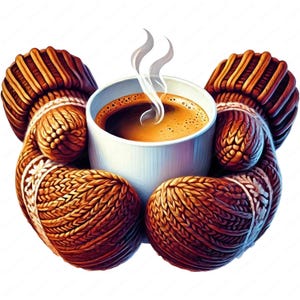 Winter Hot Drinks Clipart | Cozy Winter Hot Drinks Clipart Bundle | 10 ...