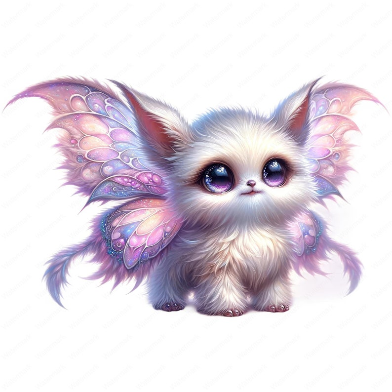 Fairy Cat Clipart Bundle | 10 Fantasy Art Designs (digital Download) - Etsy