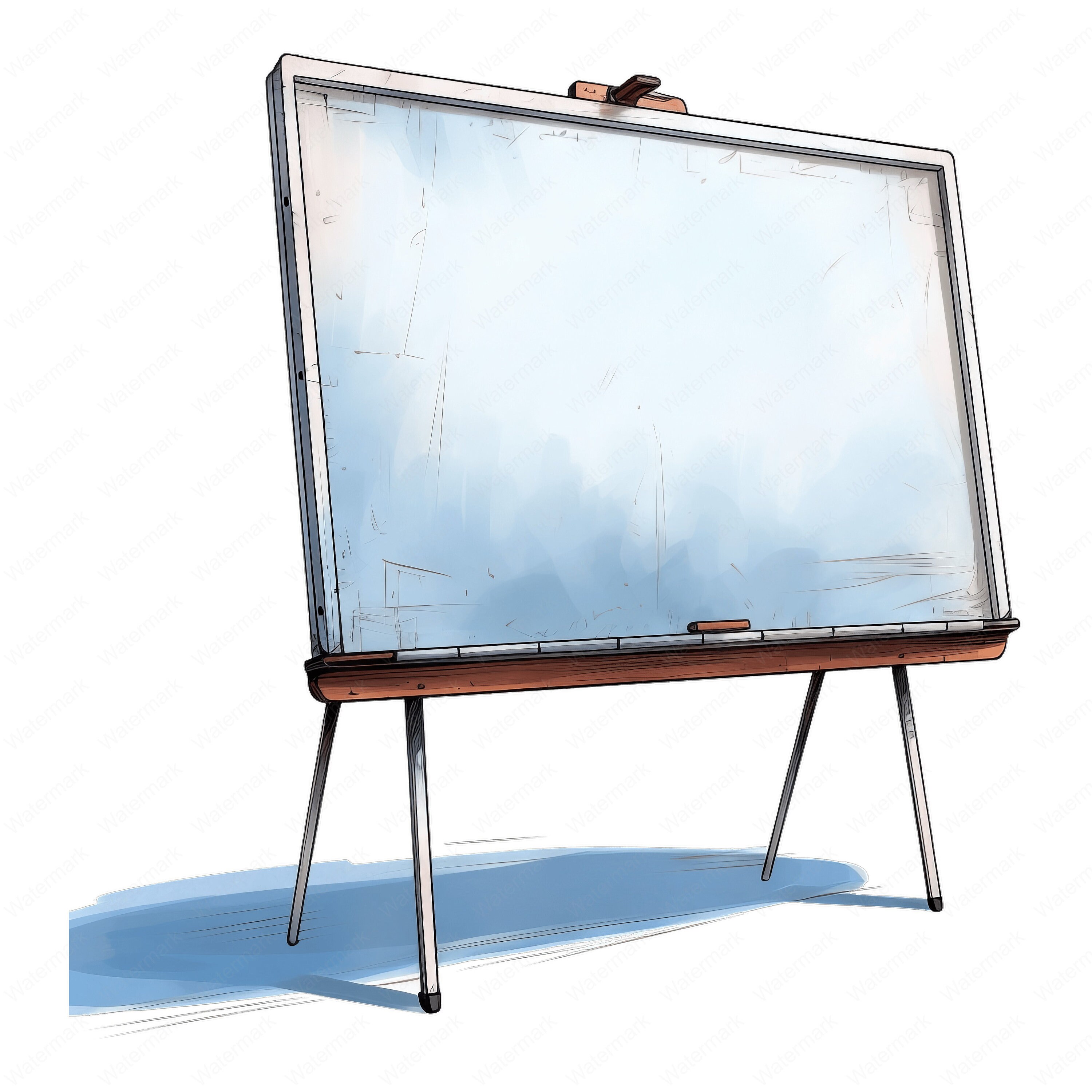 Whiteboard Easel Clipart