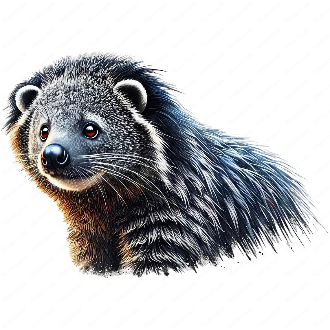 Adorable Binturong Clipart Bundle | Wildlife Art Printables (digital ...